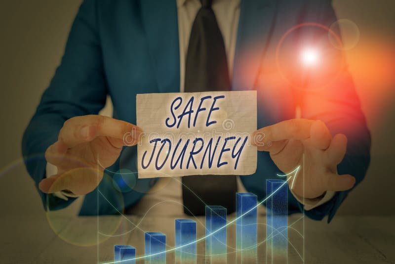 Handwriting Text Writing Safe Journey. Concept Meaning Polite Way of ... Handwriting Text Writing Safe Journey. Concept Meaning Polite Way of ...