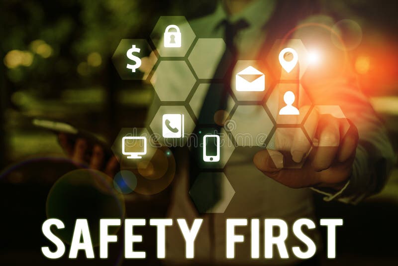 Handwriting Text Writing Safety First. Concept Meaning Avoid Any ... Handwriting Text Writing Safety First. Concept Meaning Avoid Any ...