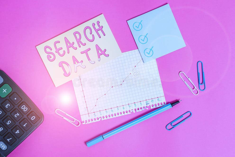 Handwriting Text Writing Search Data. Concept Meaning Efficient ...