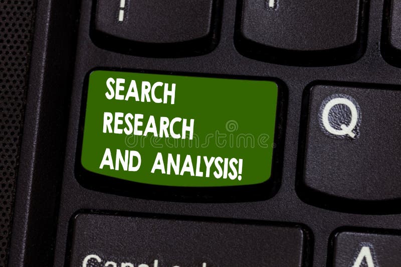 Handwriting Text Writing Search Research and Analysis. Concept Meaning ...
