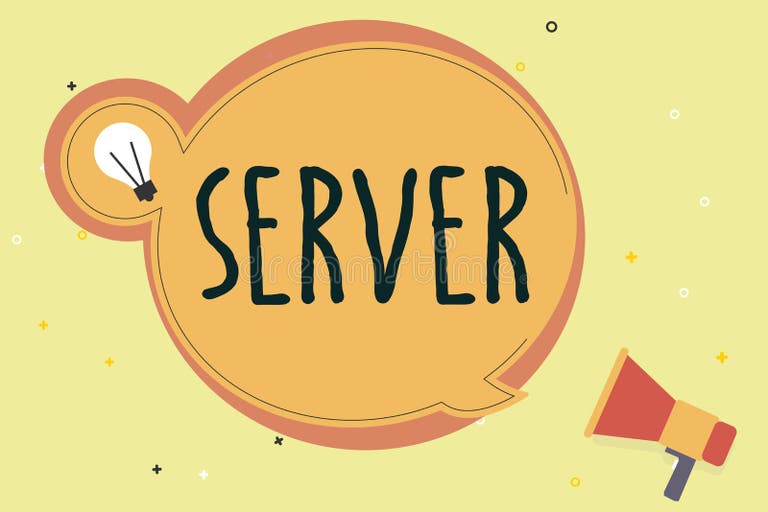 Handwriting Text Writing Server. Concept Meaning Computer Program Which ...