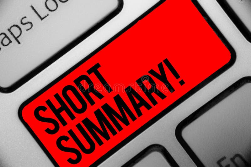 Handwriting Text Writing Short Summary Motivational Call. Concept ...