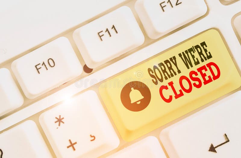 Handwriting Text Writing Sorry we Re Closed. Concept Meaning Expression ... Handwriting Text Writing Sorry we Re Closed. Concept Meaning Expression ...