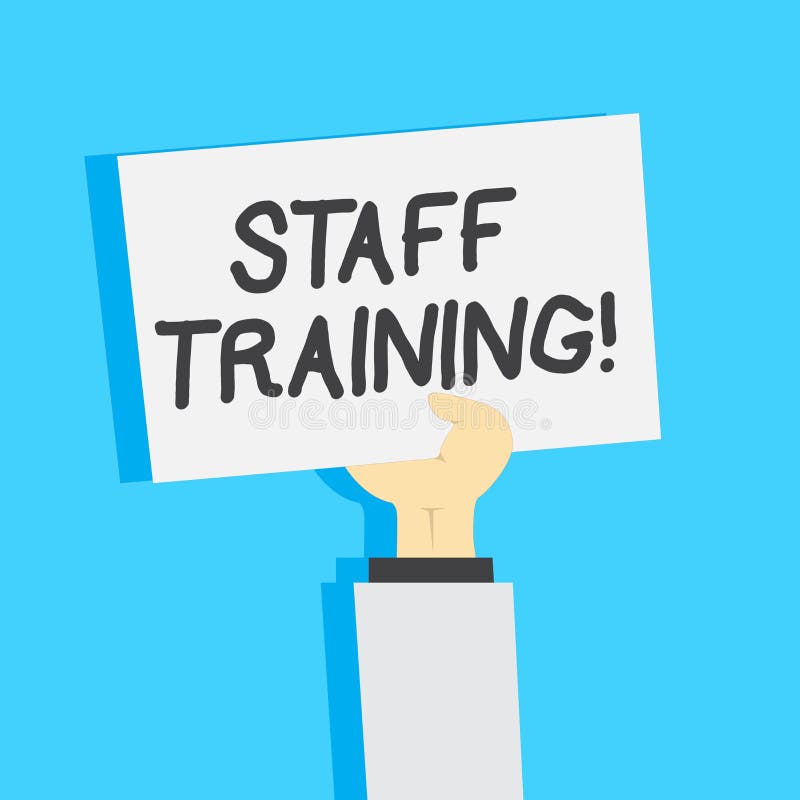 Handwriting Text Writing Staff Training. Concept Meaning Program Helps ...