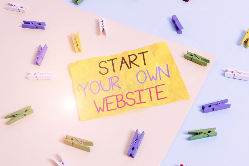 Handwriting Text Writing Start Your Own Website. Concept Meaning Serve ... Handwriting Text Writing Start Your Own Website. Concept Meaning Serve ...