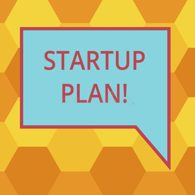 Handwriting Text Writing Startup Plan. Concept Meaning Development ...