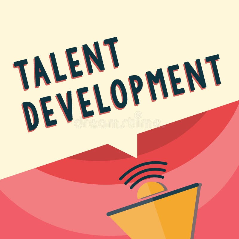 Handwriting Text Writing Talent Development. Concept Meaning Building ...