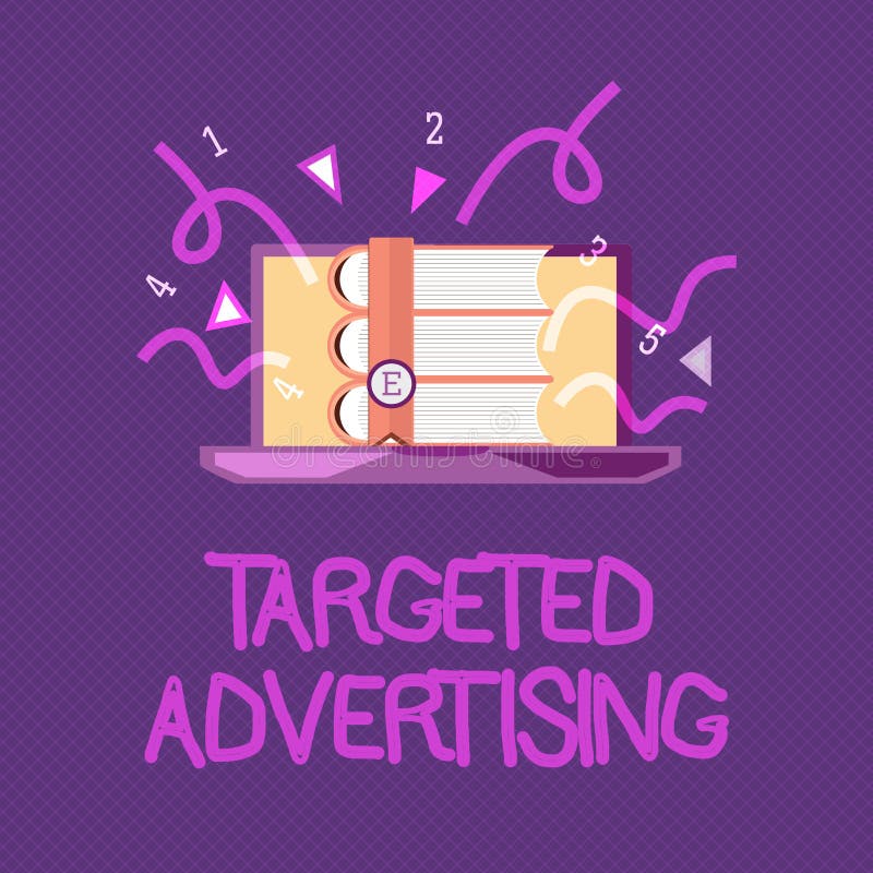 Handwriting Text Writing Targeted Advertising. Concept Meaning Online ...