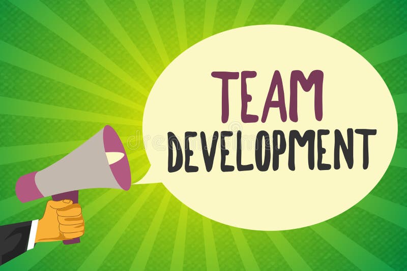 Handwriting Text Writing Team Development. Concept Meaning Learn Why ...