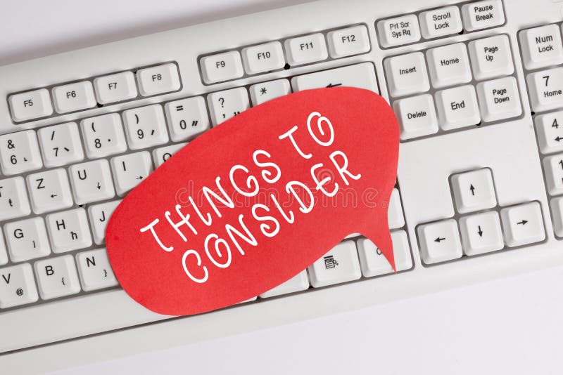 Handwriting Text Writing Things To Consider. Concept Meaning Think ... Handwriting Text Writing Things To Consider. Concept Meaning Think ...