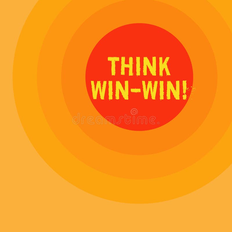 Handwriting Text Writing Think Win Win. Concept Meaning Negotiation ... Handwriting Text Writing Think Win Win. Concept Meaning Negotiation ...