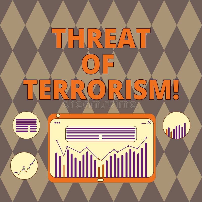Handwriting Text Writing Threat of Terrorism. Concept Meaning Unlawful ... Handwriting Text Writing Threat of Terrorism. Concept Meaning Unlawful ...