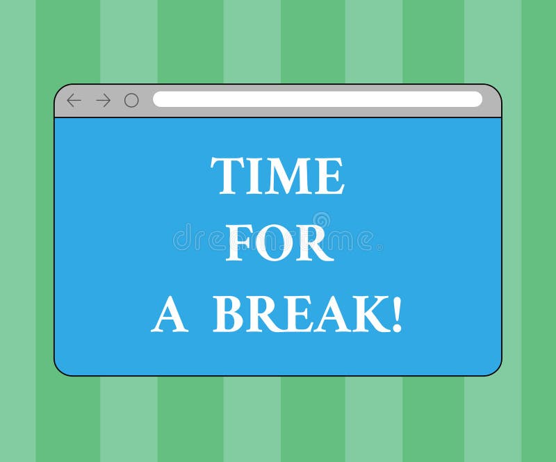 Take Screen Break Stock Illustrations – 60 Take Screen Break Stock ...