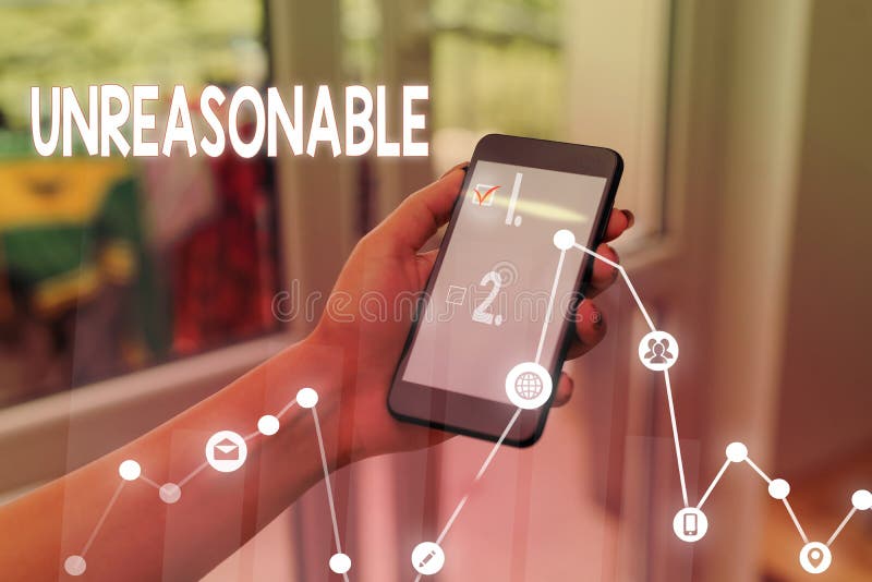 Handwriting Text Writing Unreasonable. Concept Meaning Beyond the ...