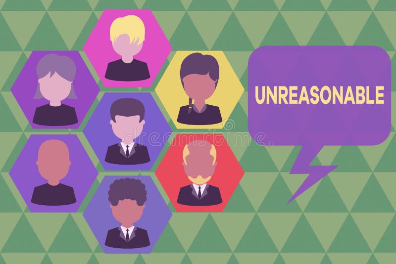 Handwriting Text Writing Unreasonable. Concept Meaning Beyond the ...