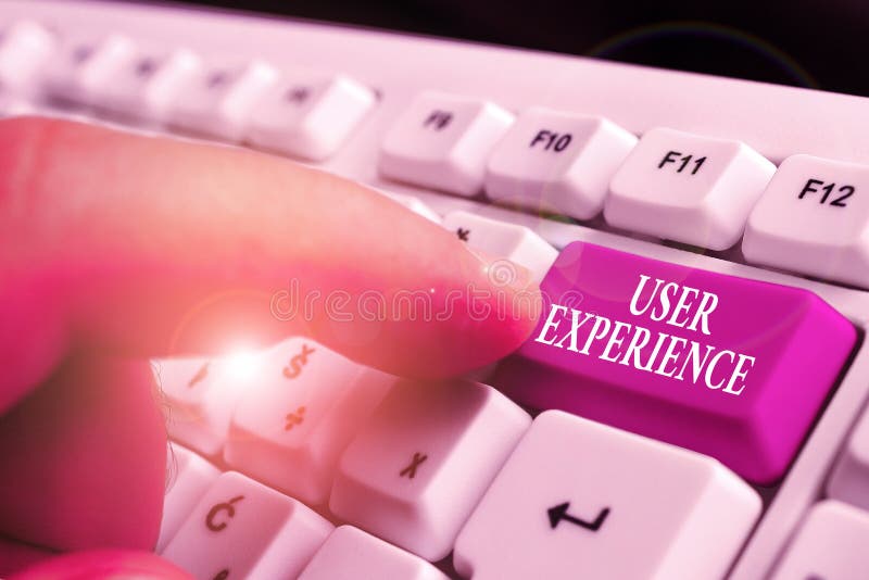 Handwriting Text Writing User Experience. Concept Meaning the Overall ...