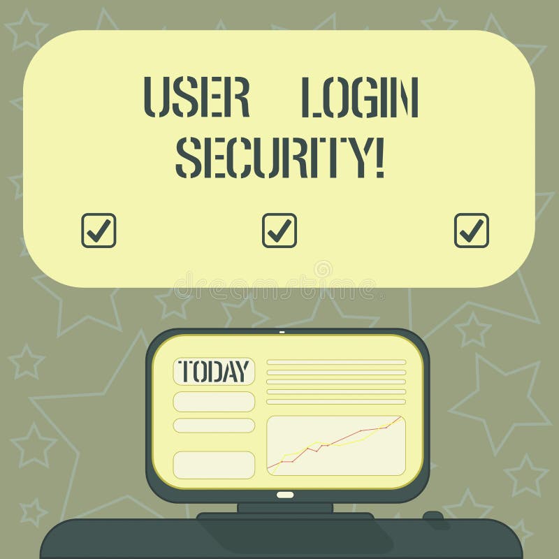 Handwriting Text Writing User Login Security. Concept Meaning Set of ...