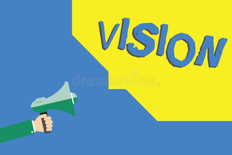 Handwriting Text Writing Vision. Concept Meaning Being Able To See ...