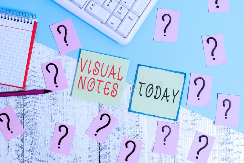 Handwriting Text Writing Visual Notes. Concept Meaning Process of ...