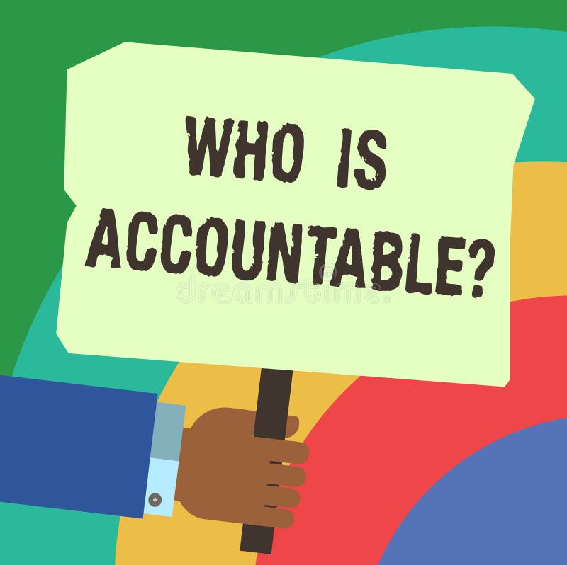 Accountable Answerable Stock Illustrations – 87 Accountable Answerable ...