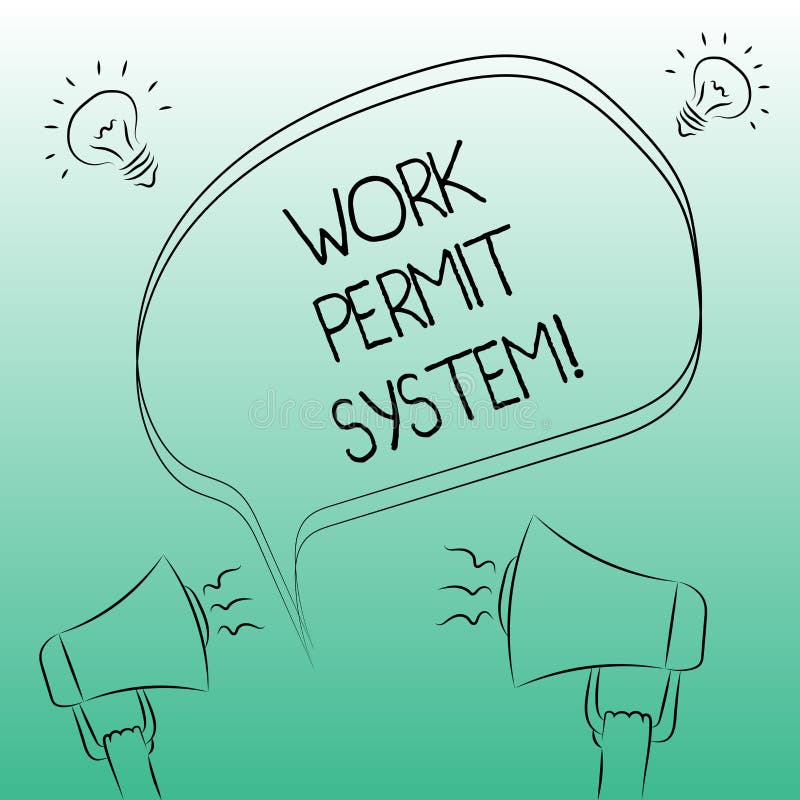 Work Permit Icon Stock Illustrations – 720 Work Permit Icon Stock ...