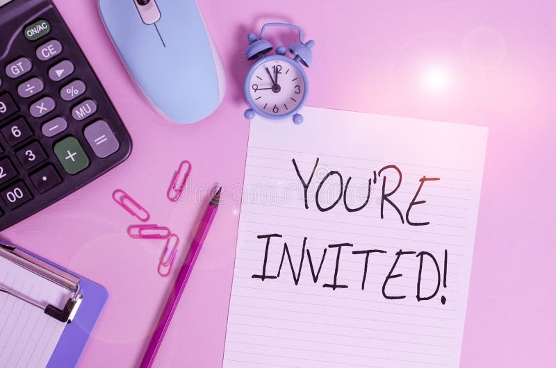 Handwriting Text You Re Invited. Concept Meaning Make a Polite Friendly ... Handwriting Text You Re Invited. Concept Meaning Make a Polite Friendly ...