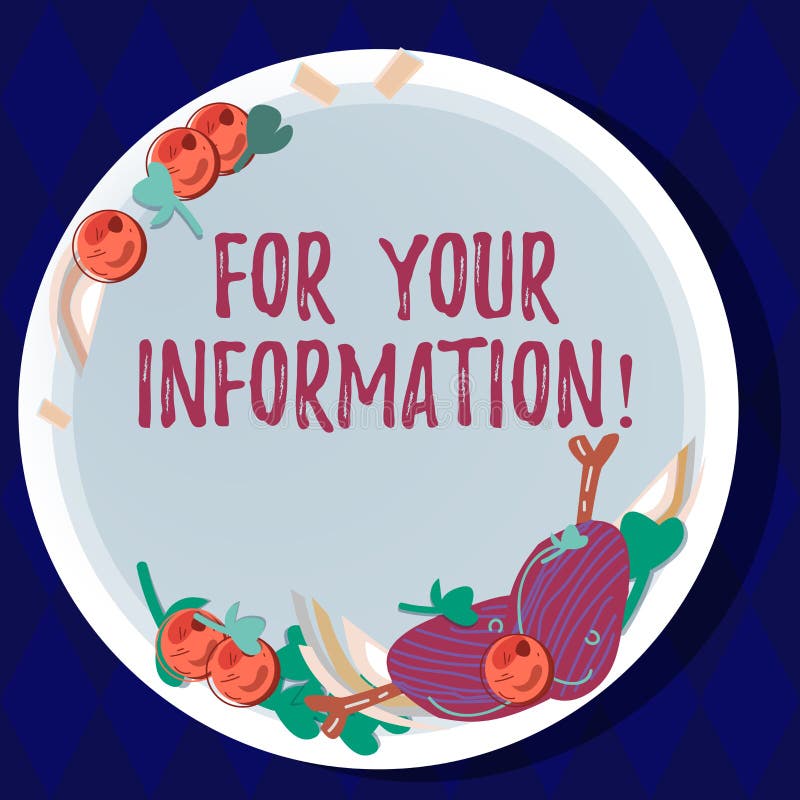 Handwriting Text for Your Information. Concept Meaning Info is Shared ...