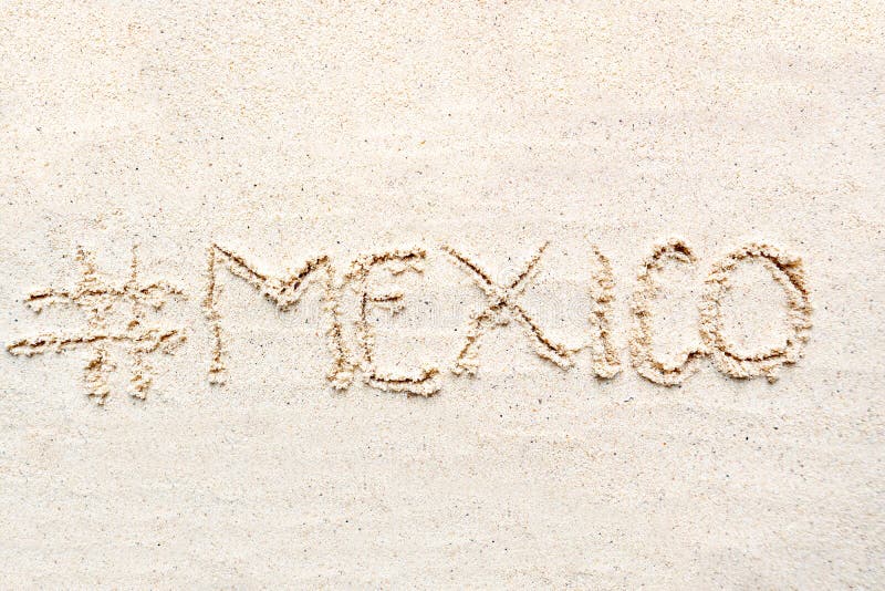 Handwriting words `Mexico` stock photo. Image of handwriting - 173447938