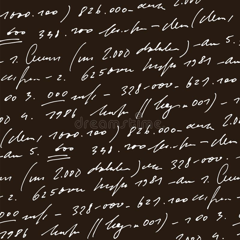 Handwritten Accounting Stock Illustrations – 158 Handwritten Accounting ...