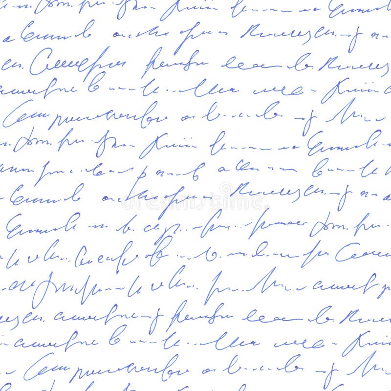 Unreadable Script Stock Illustrations – 517 Unreadable Script Stock ...