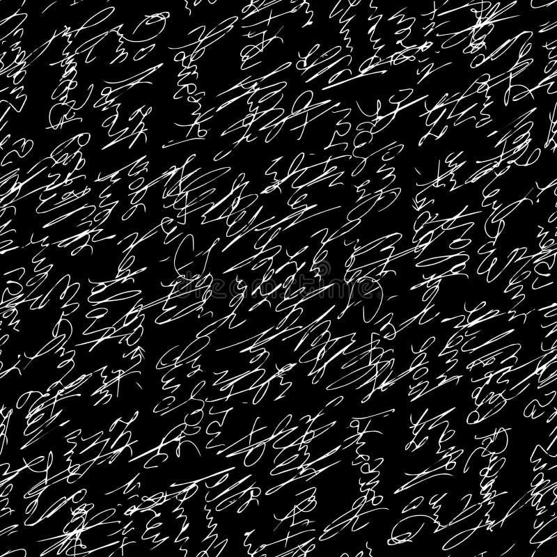 Vector Signature. Handwritten Sign Set. Fictitious Autograph Text ...