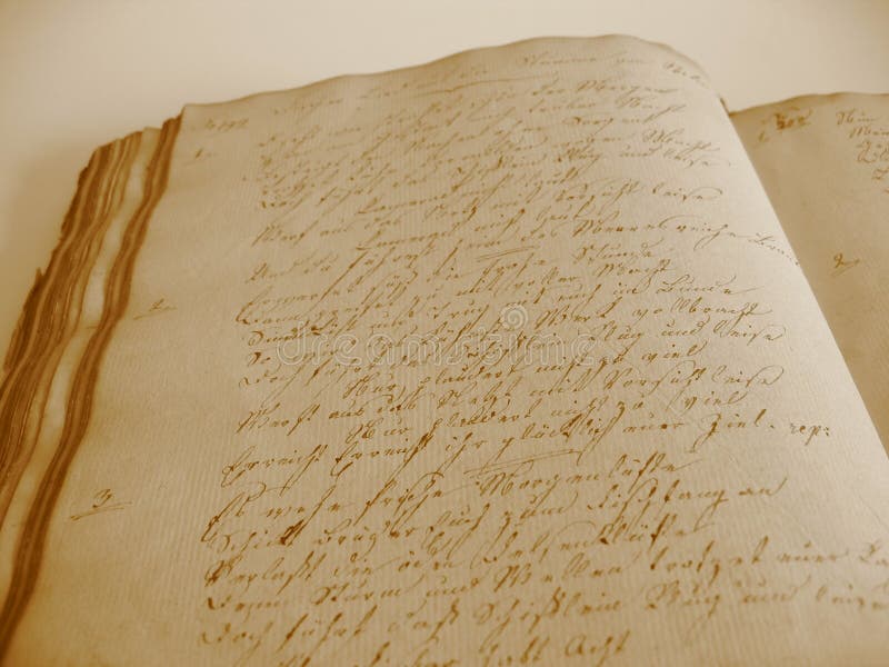 Handwritten Book II stock photo. Image of close, pages, books - 20994