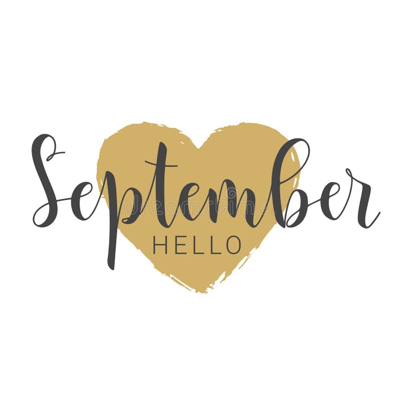 September Lettering Stock Illustrations – 25,877 September Lettering ...