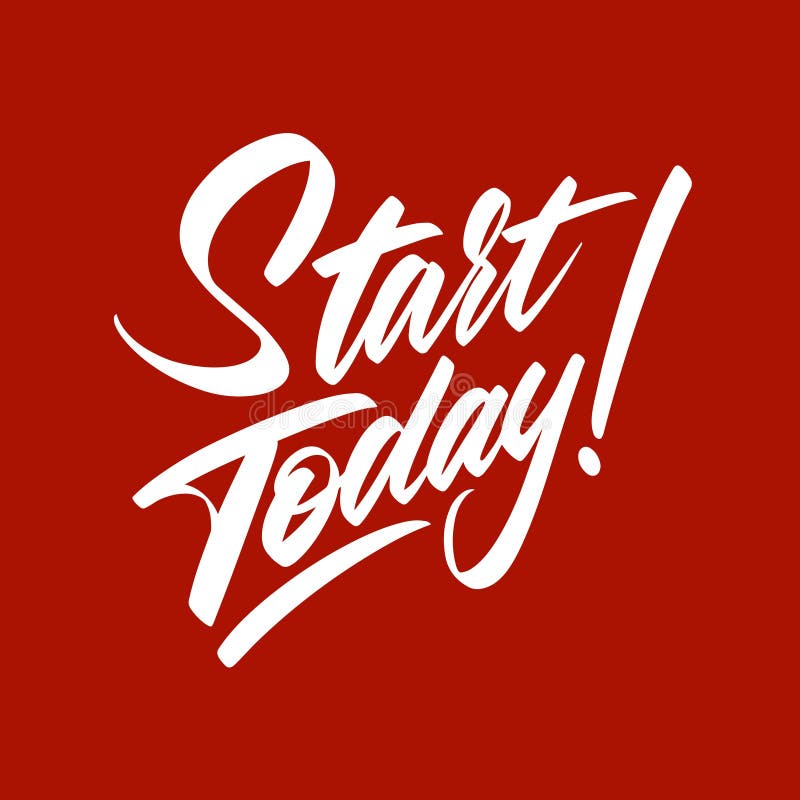 Handwritten Lettering the Name of the States of America. Stock Vector ...