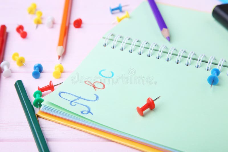 Handwritten letters ABC stock image. Image of drawing - 95232527