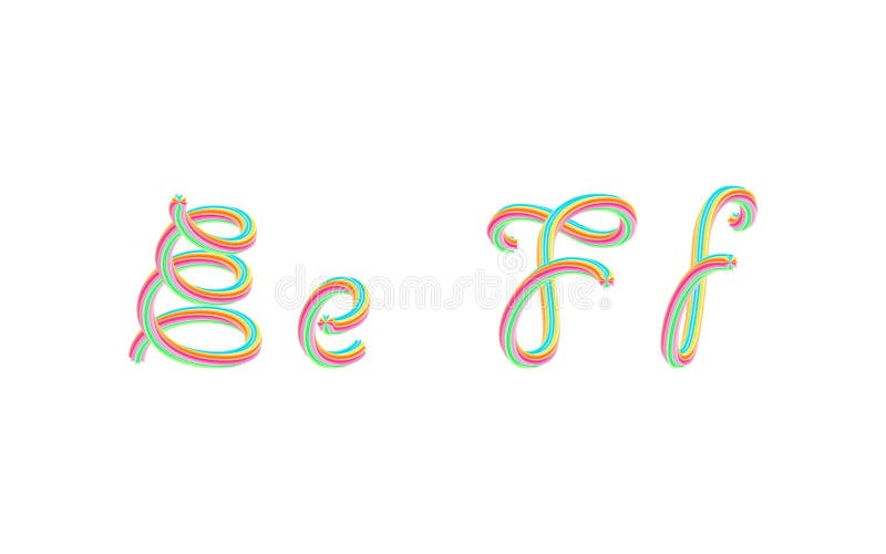 Twisted Style Font Stock Illustrations – 792 Twisted Style Font Stock ...