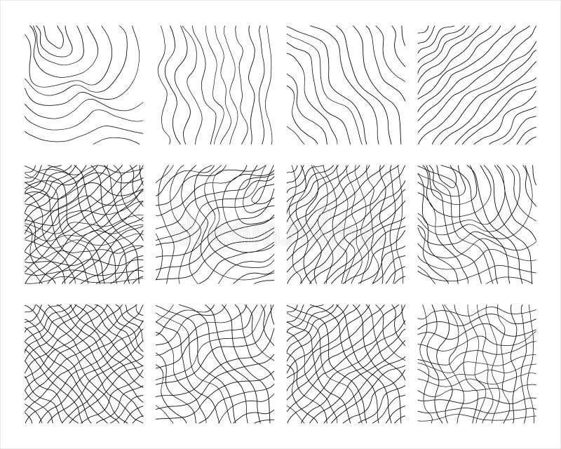 Handwritten Lines and Strokes in Different Styles. Perfect for ...