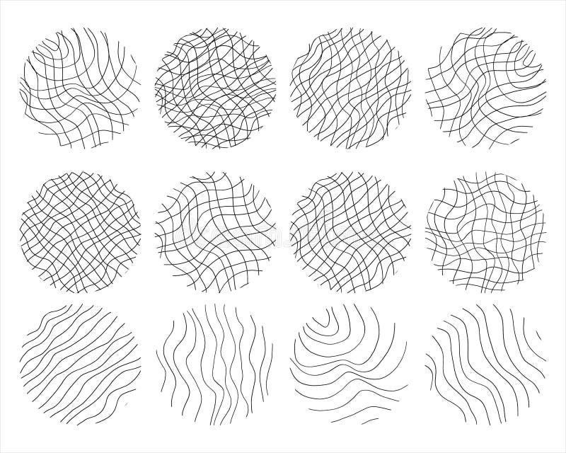 Handwritten Lines and Strokes in Different Styles. Perfect for ...