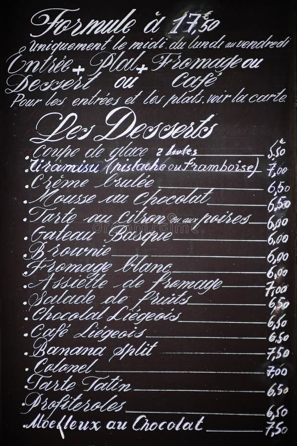 185 Menu Handwritten Dinner Stock Photos - Free & Royalty-Free Stock ...