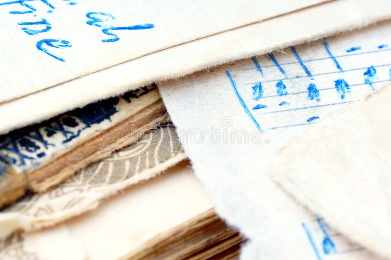 Handwritten notation. stock image. Image of bumf, educate - 57546335