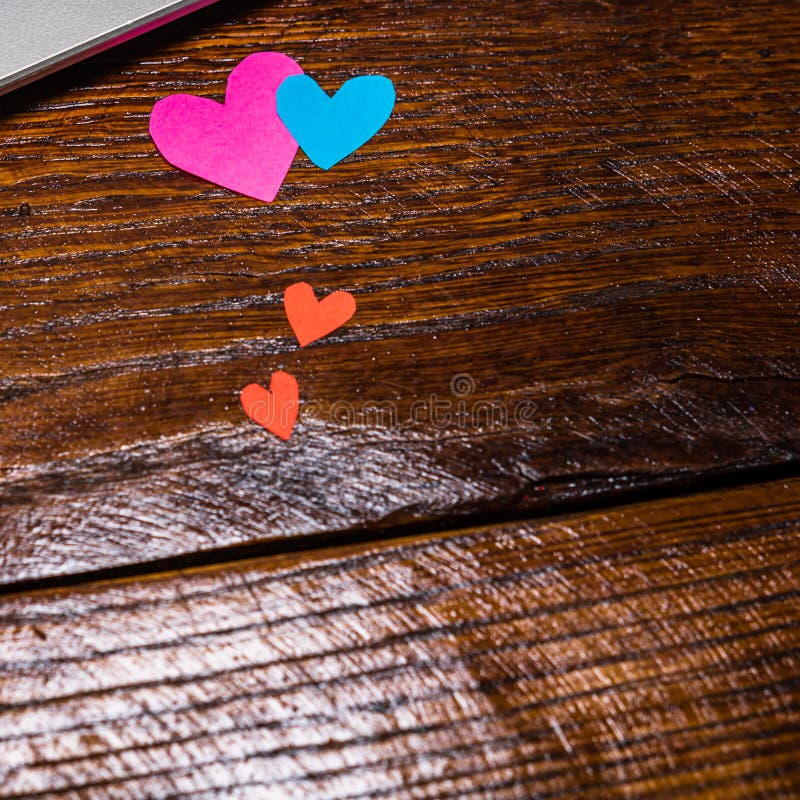 Handwritten Notes on White Note Paper Stock Image - Image of design ...