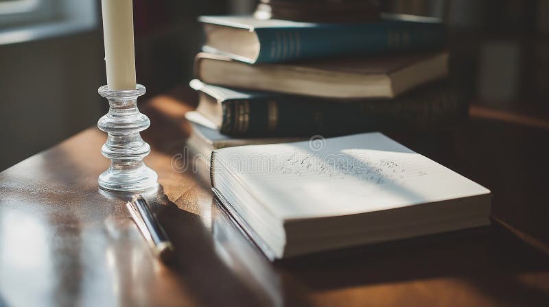 Handwritten Numerology Notes Fill a Cozy Study with Mystical Artifacts ...