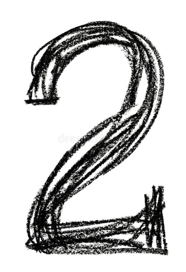Writing Number 2 Stock Illustrations – 306 Writing Number 2 Stock ...