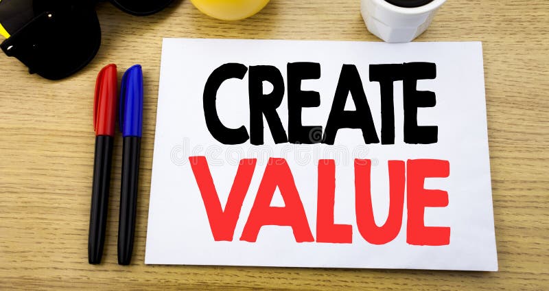 Create Value with Stacks of Money High Quality Stock Photo - Image of ...