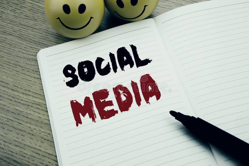 Handwritten Text Caption Showing Social Media. Business Concept Writing ... Handwritten Text Caption Showing Social Media. Business Concept Writing ...
