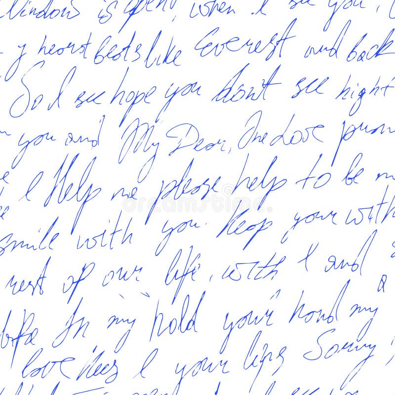 Vector Signature. Handwritten Sign Set. Fictitious Autograph Text ...