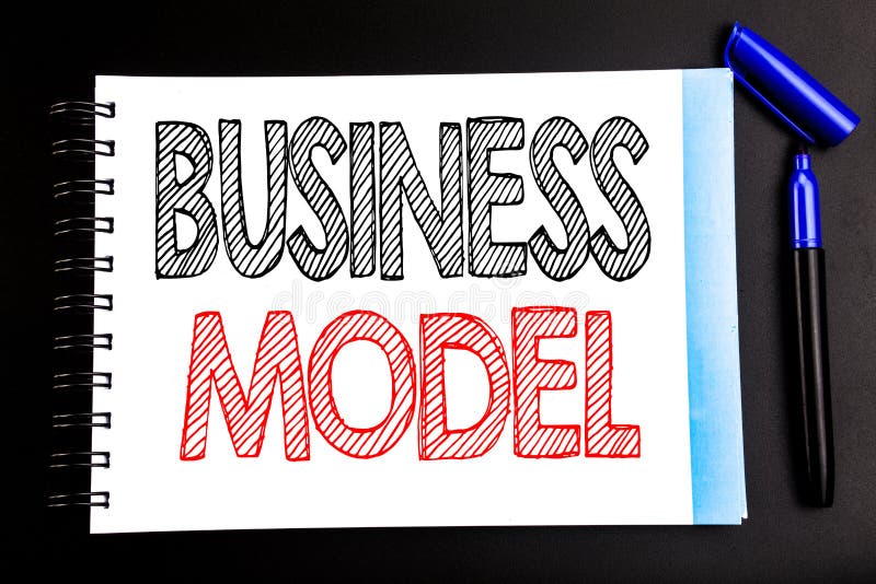 Handwritten Text Showing Business Model. Business Concept Writing for ...