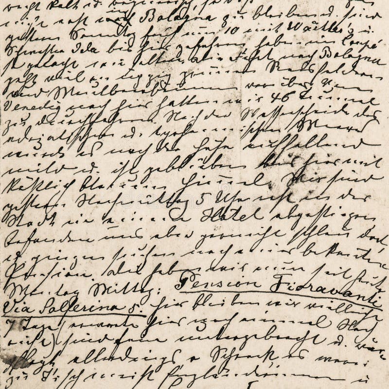 Handwritten Text. Texture Background. Digital Scrapbook Paper Stock ...