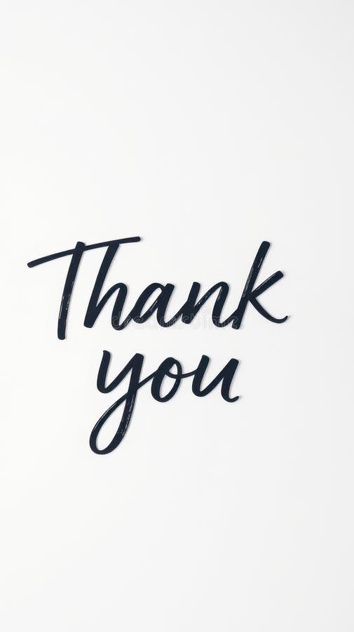 Handwritten Thank You Note Expresses Gratitude and Appreciation in a ...