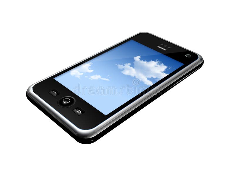 Handy stock abbildung. Illustration von kommunikation - 10343180